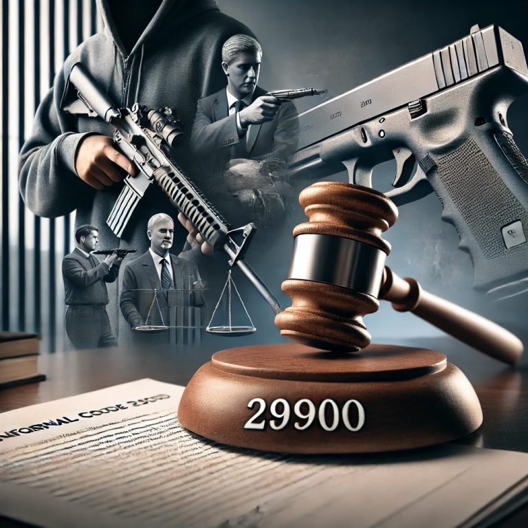 California Penal Code 29900: Firearm Possession Laws for Violent Felons
